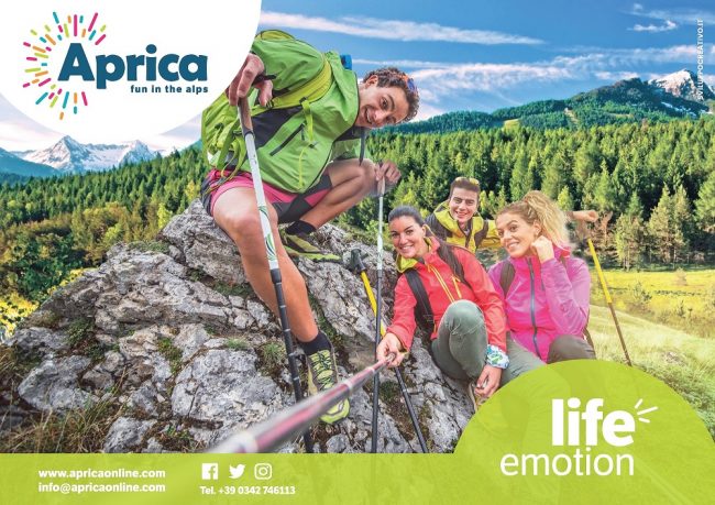 Aprica presenta il nuovo logo - Prima la Valtellina