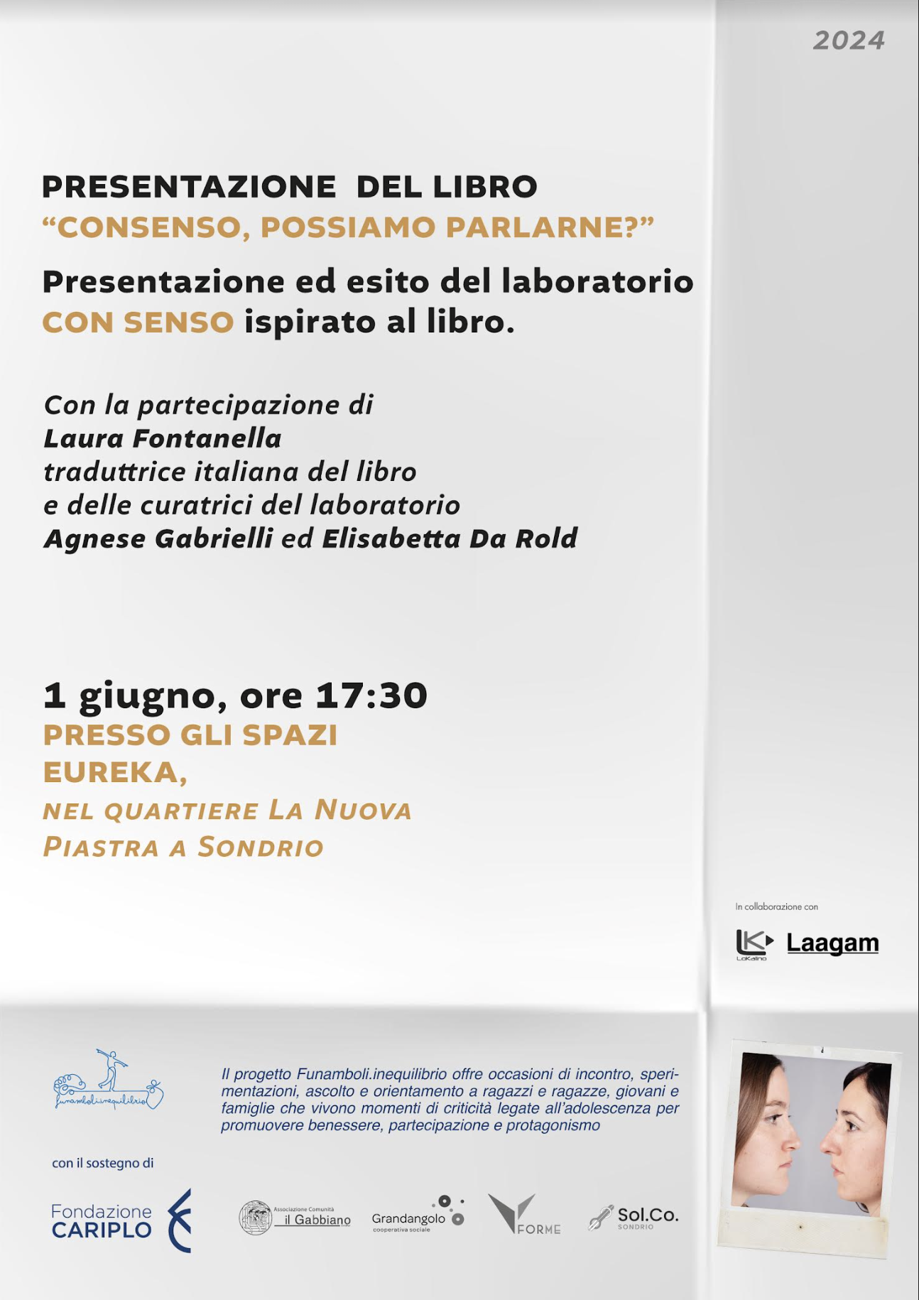 Incontro a Sondrio: Laura Fontanella presenta "Consenso, possiamo ...